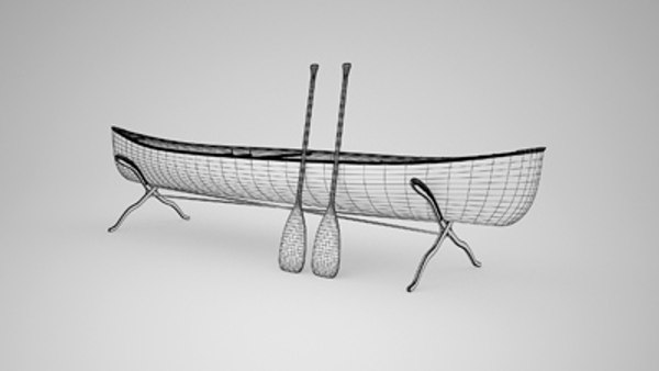 3d canoe venture ranger model