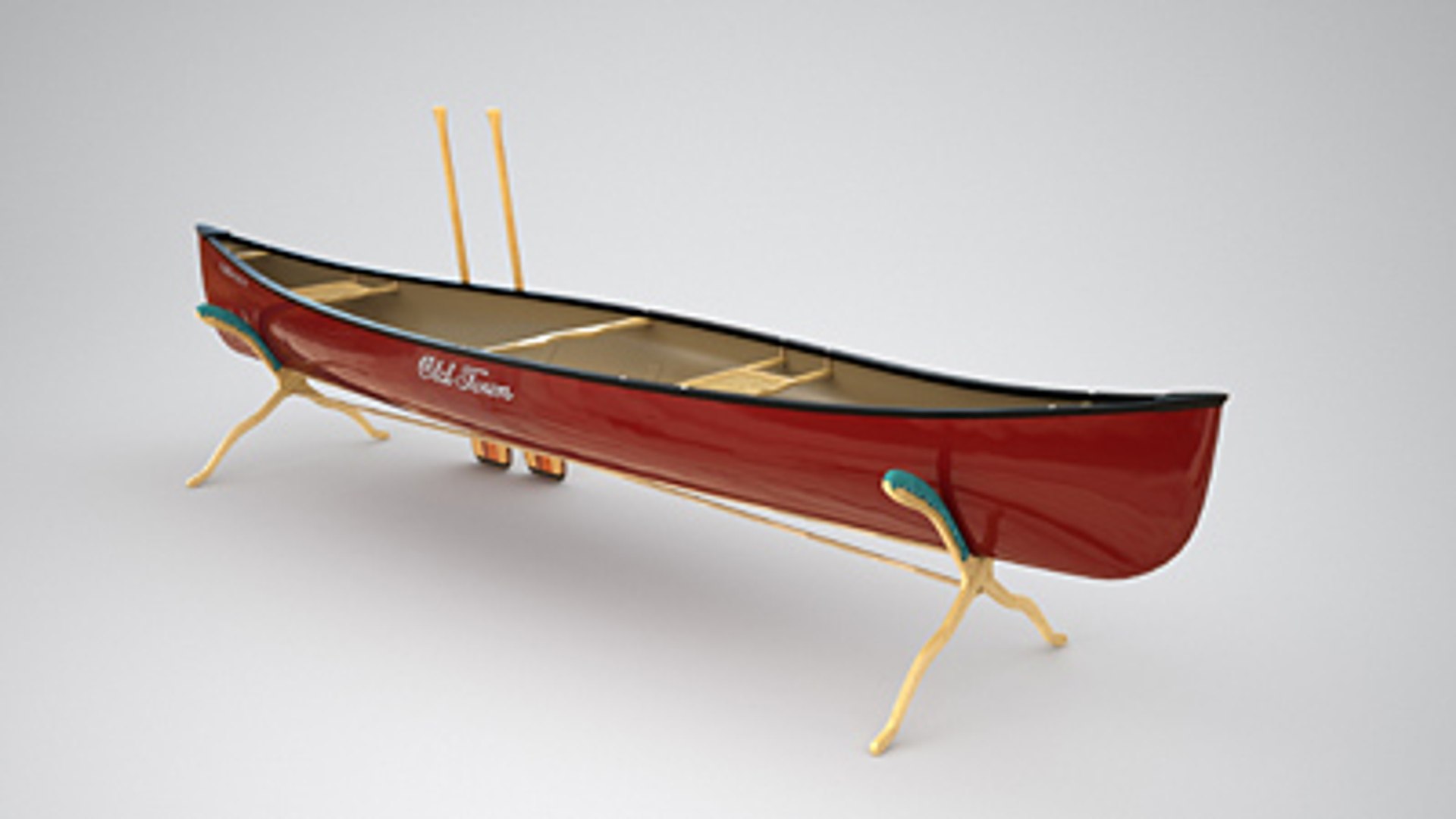 3d Canoe Venture Ranger Model