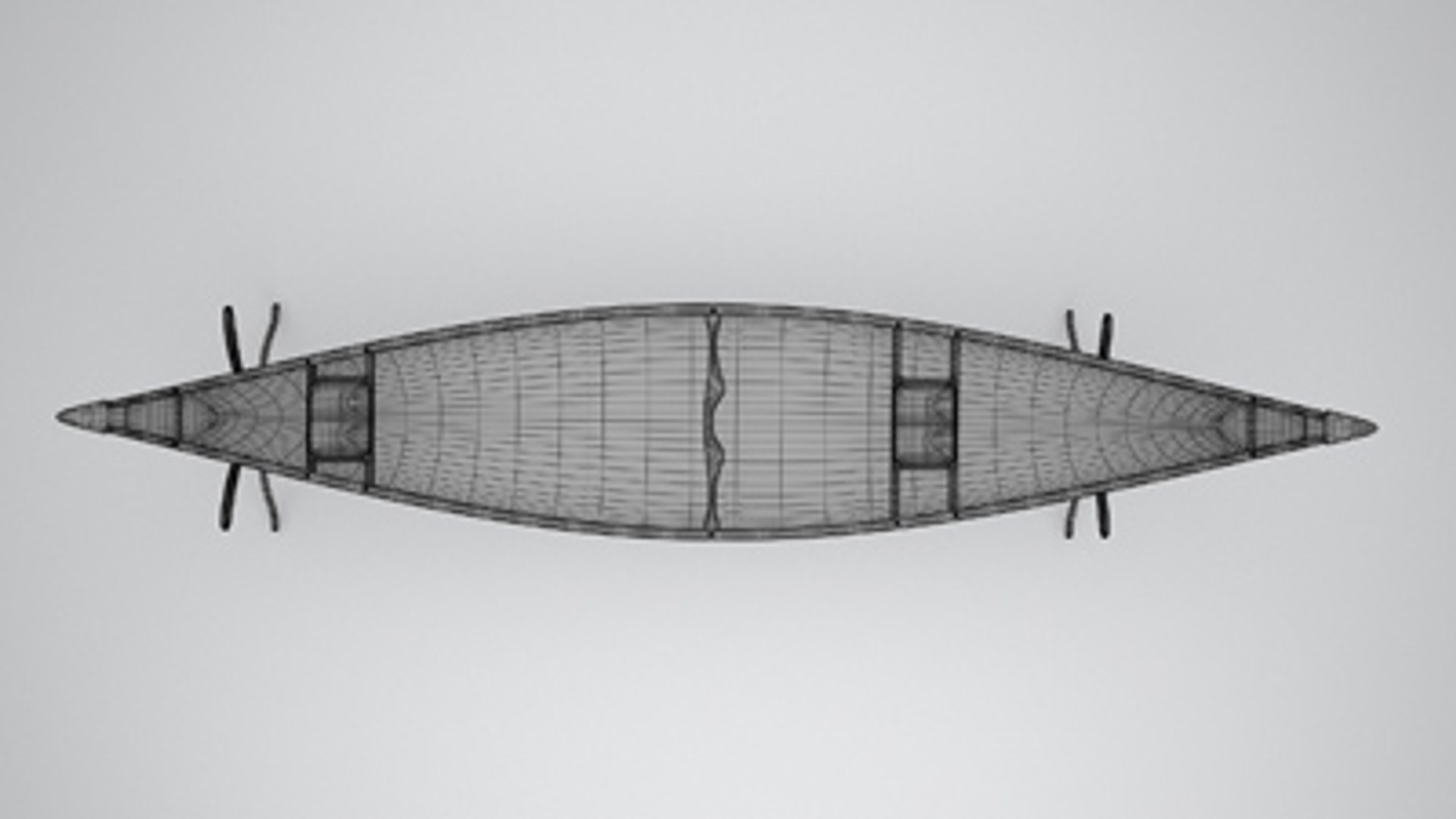 3d Canoe Venture Ranger Model