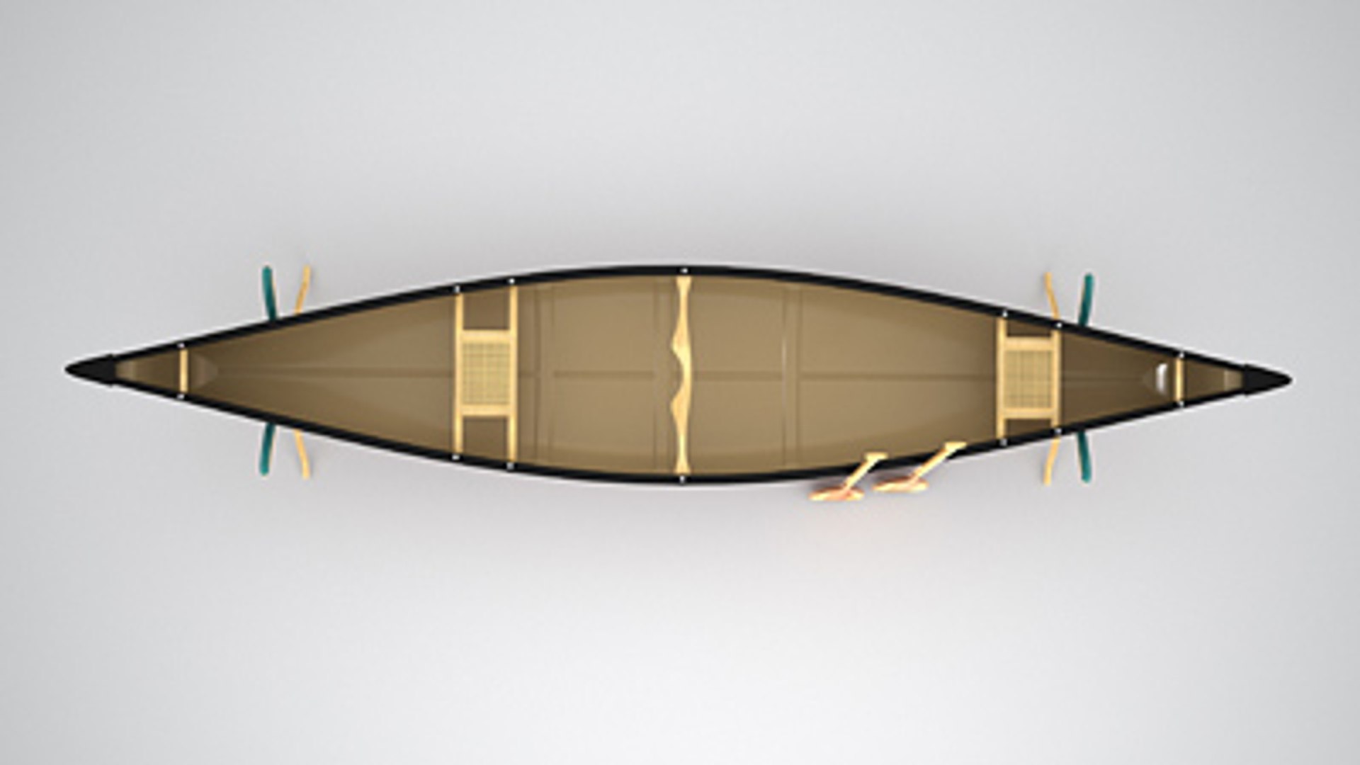 3d Canoe Venture Ranger Model