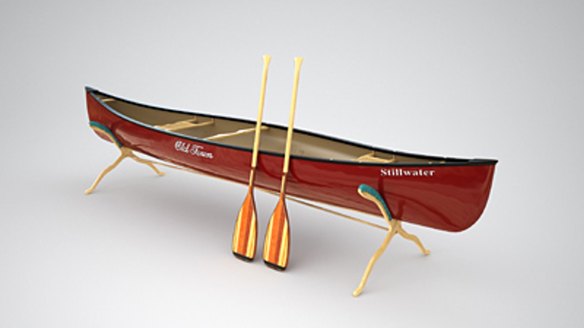 3d Canoe Venture Ranger Model