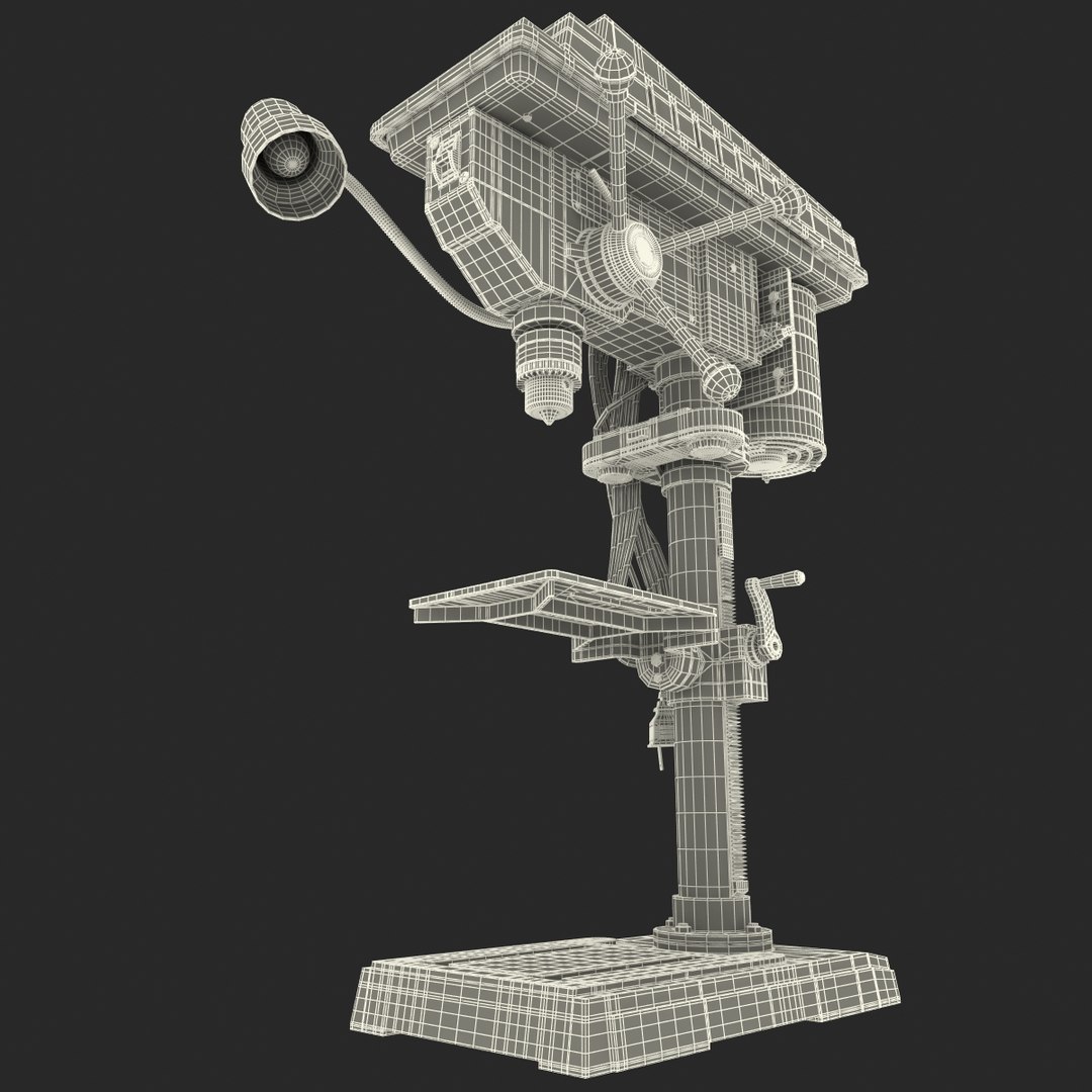 drill press 3d model
