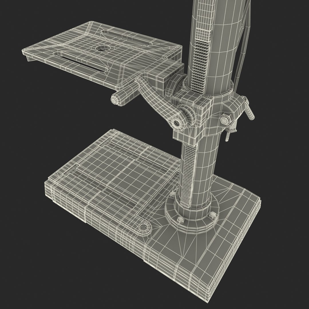Drill Press 3d Model