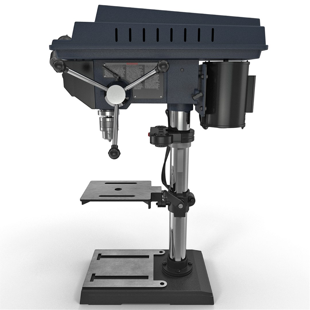 Drill Press 3d Model