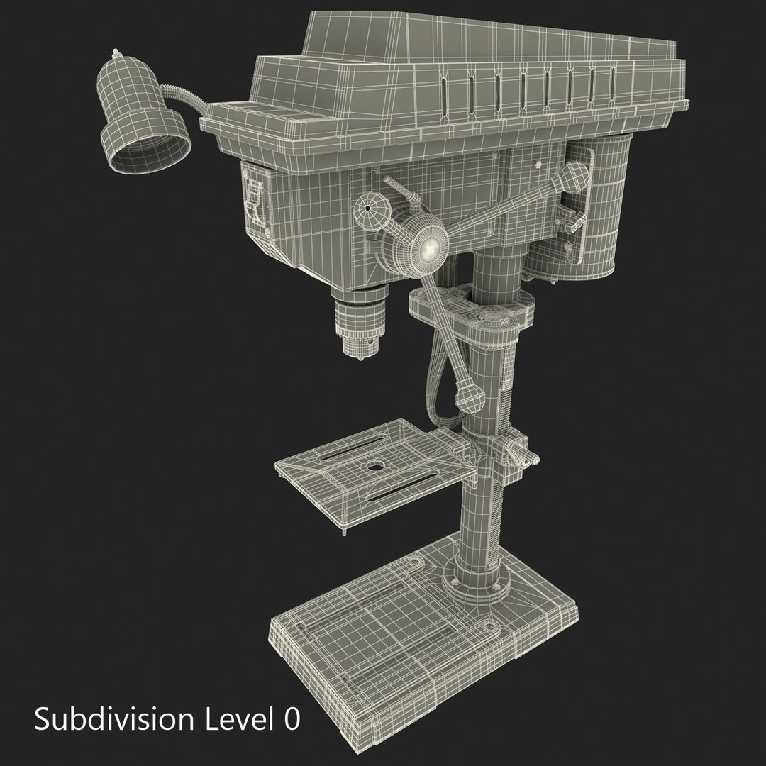 drill press 3d model