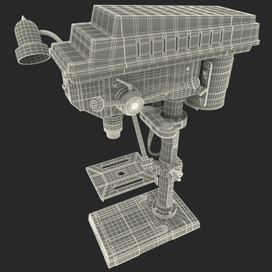 drill press 3d model