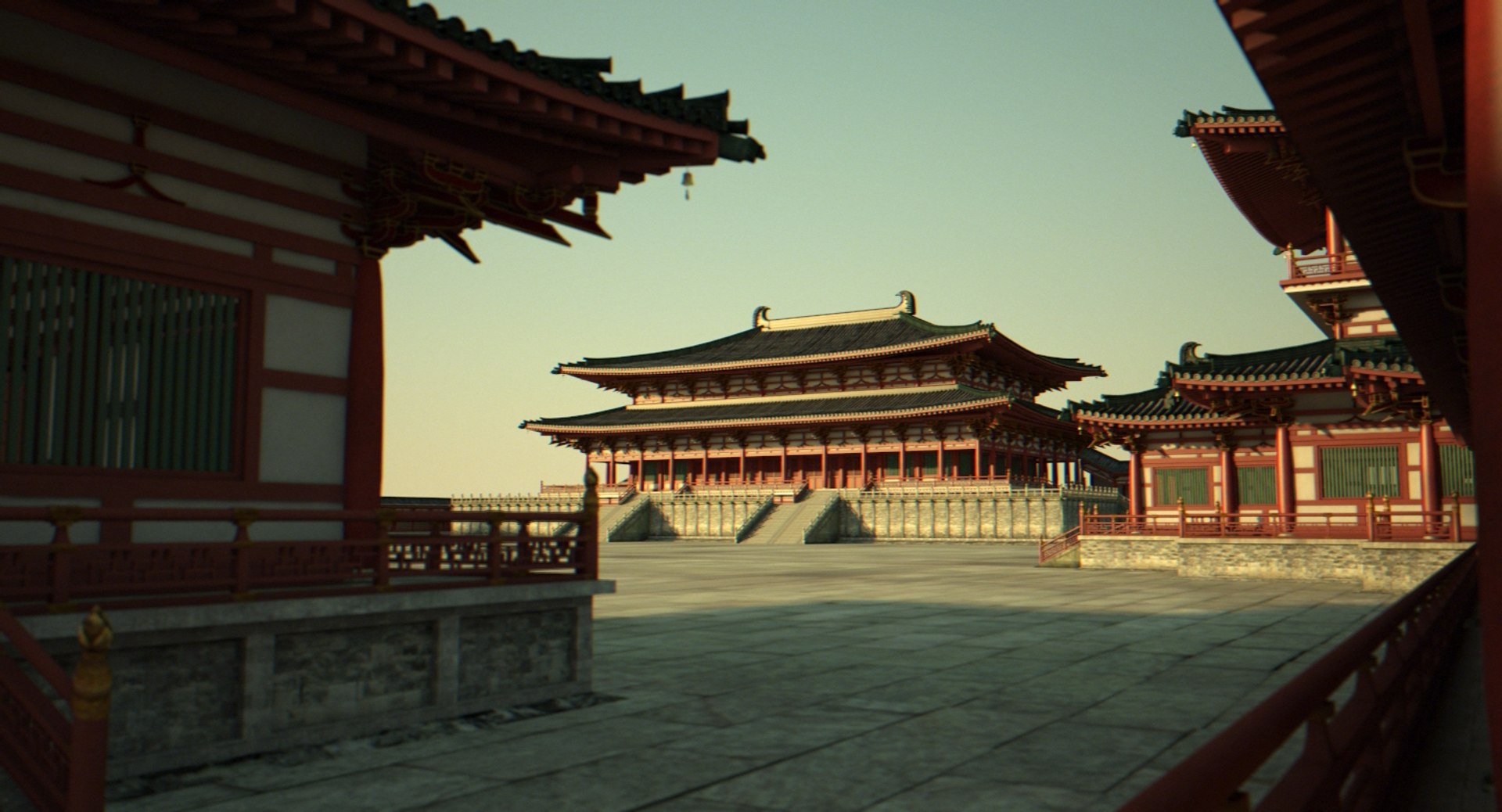 Chinese Architectural Palace Max