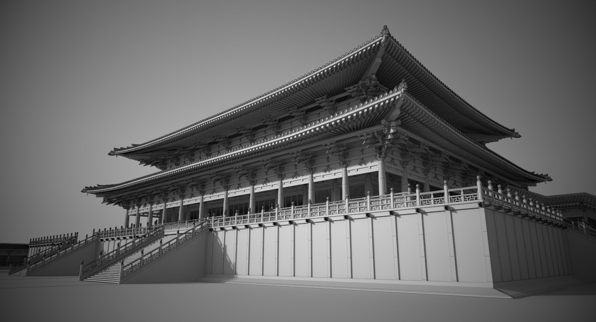 Chinese Architectural Palace Max