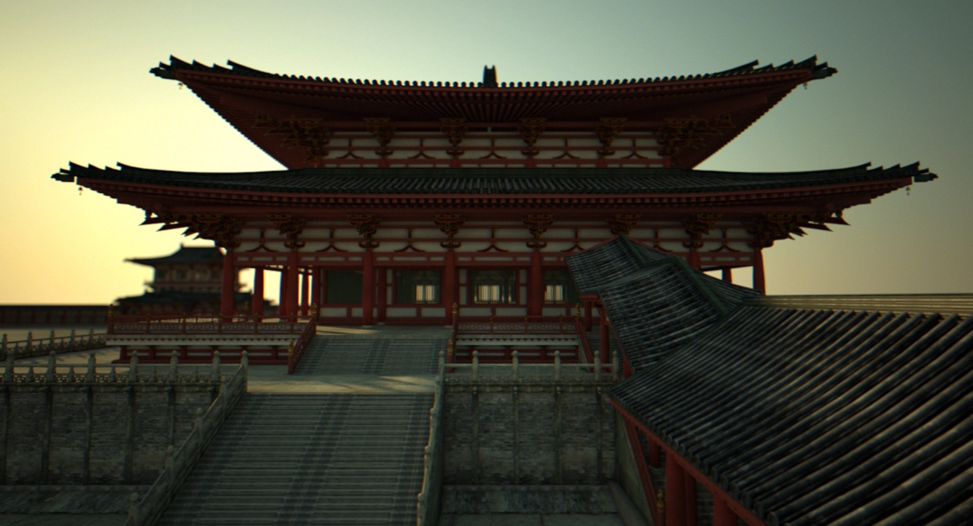 Chinese Architectural Palace Max