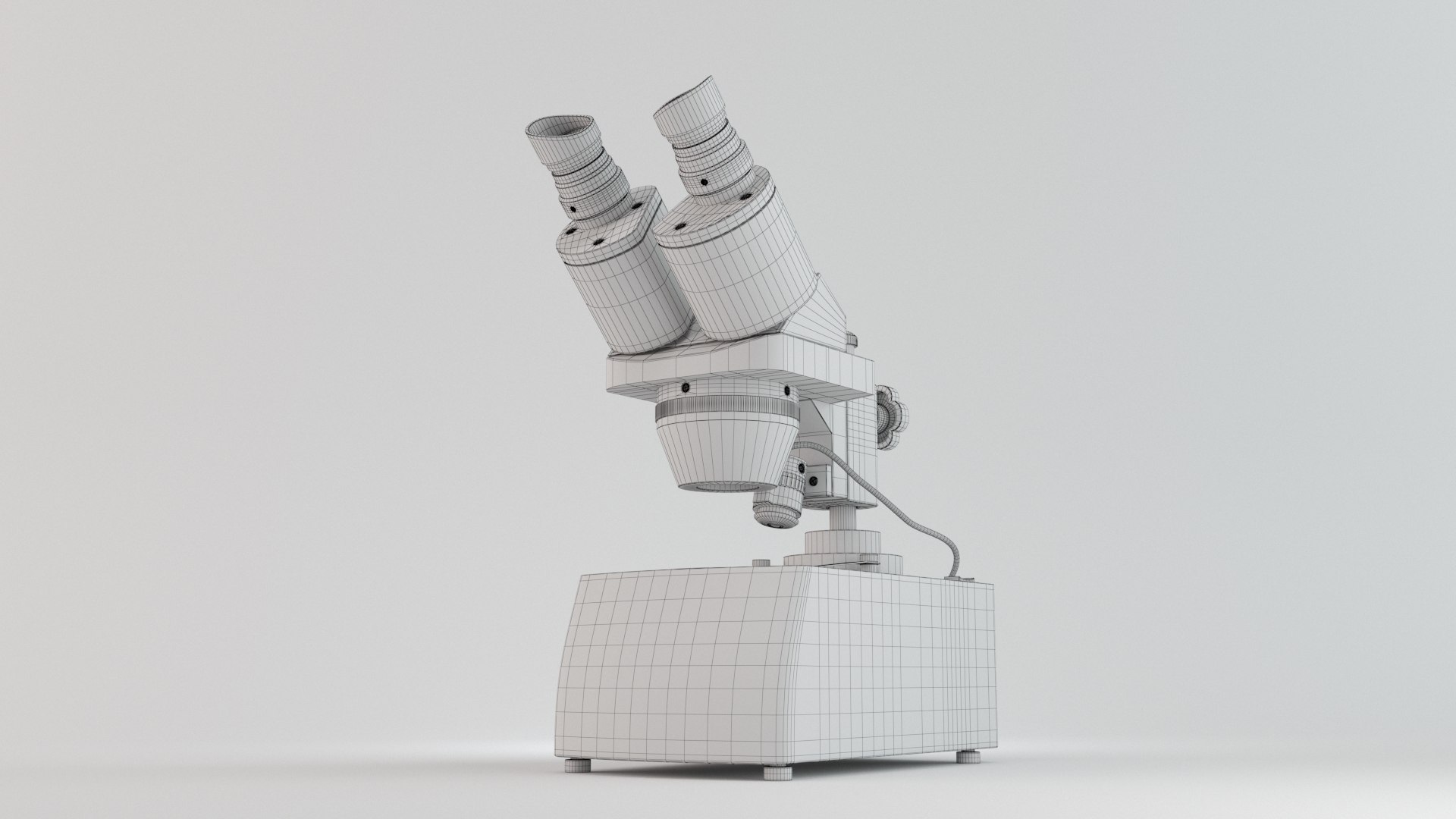 3D model microscope science - TurboSquid 1524146