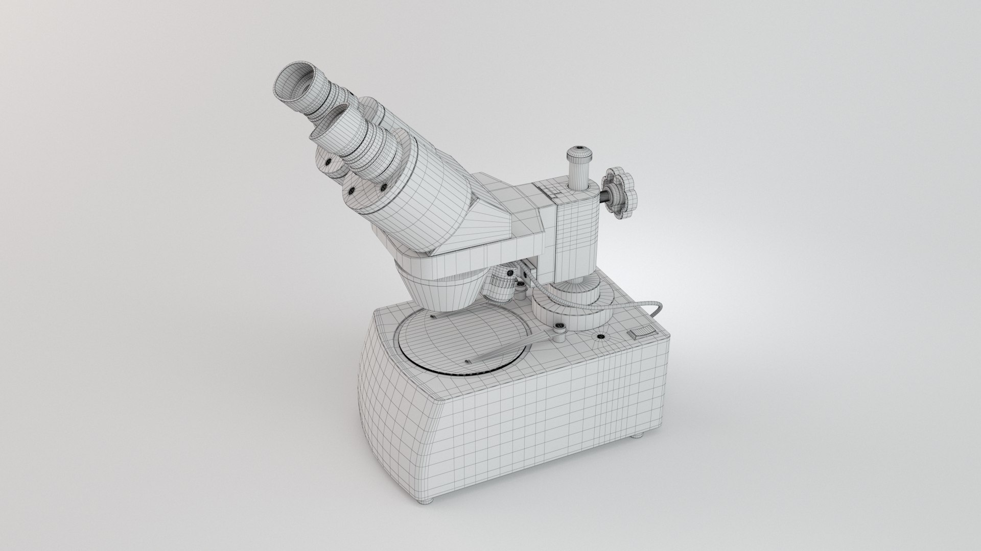 3D model microscope science - TurboSquid 1524146