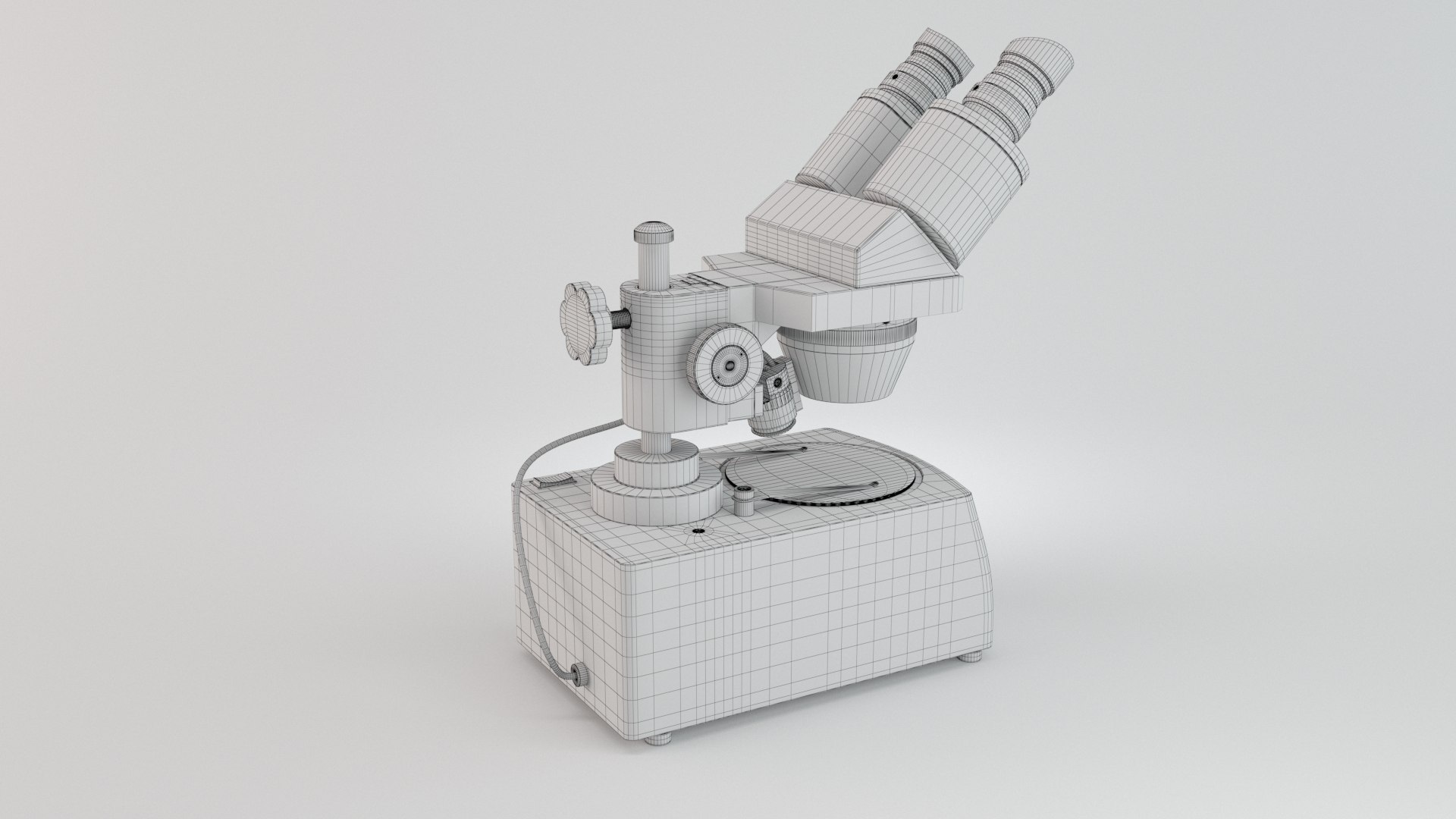 3D model microscope science - TurboSquid 1524146
