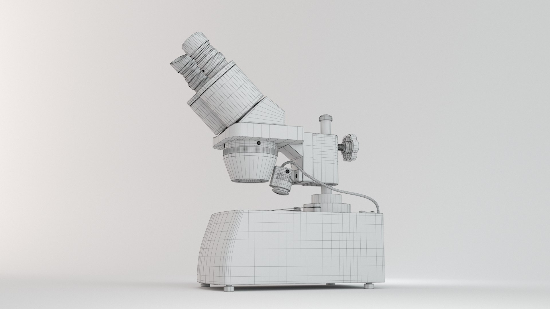 3D model microscope science - TurboSquid 1524146