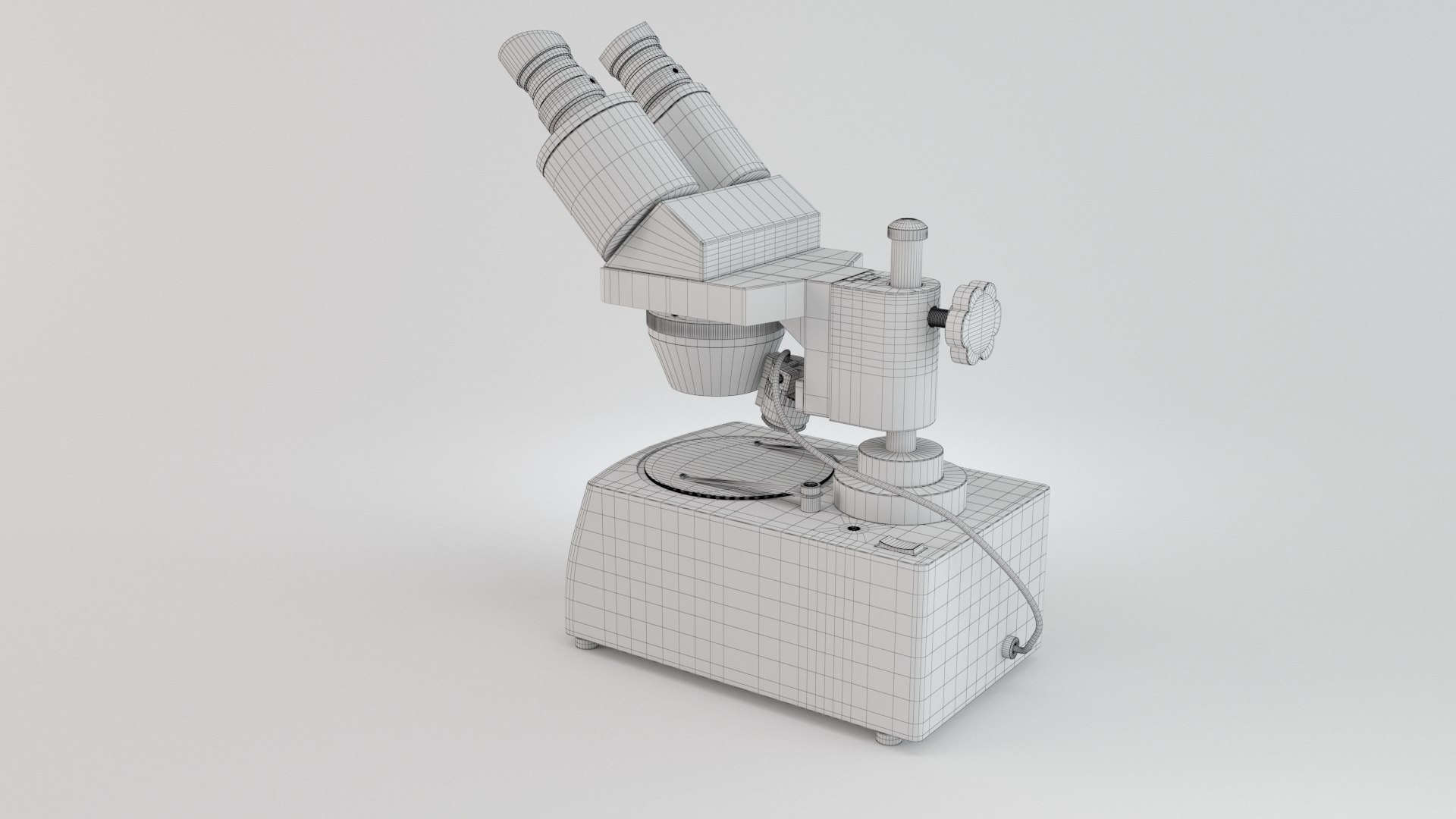 3D model microscope science - TurboSquid 1524146