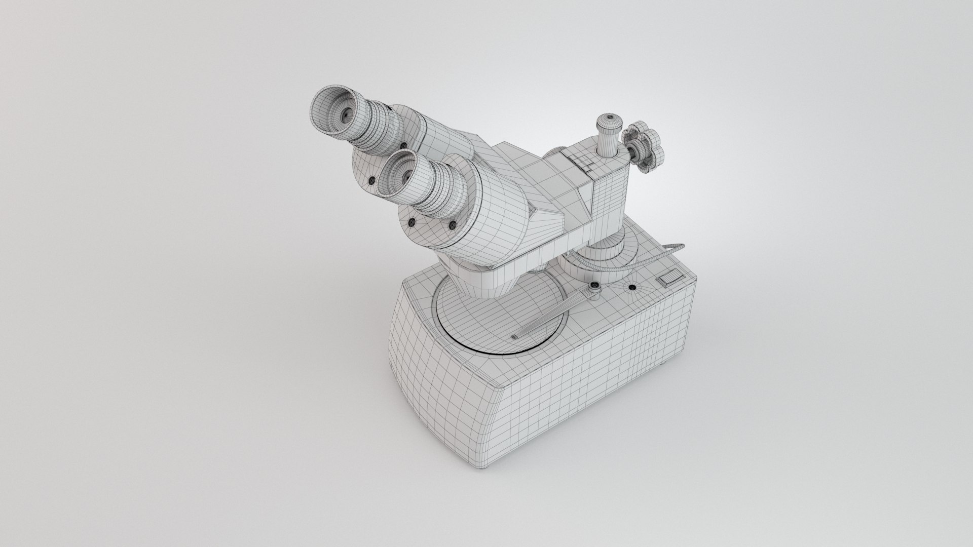 3D model microscope science - TurboSquid 1524146