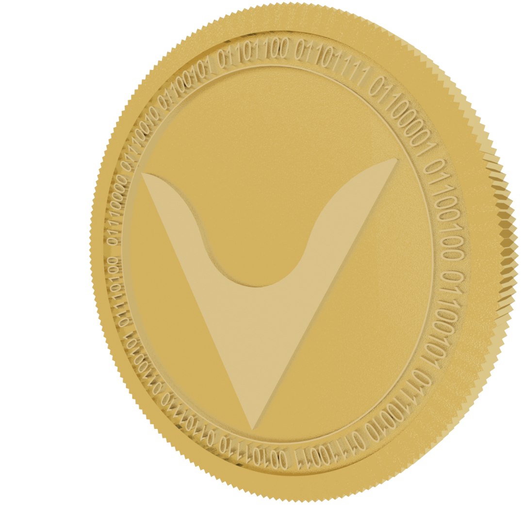 Veil Gold Coin 3D - TurboSquid 1581533