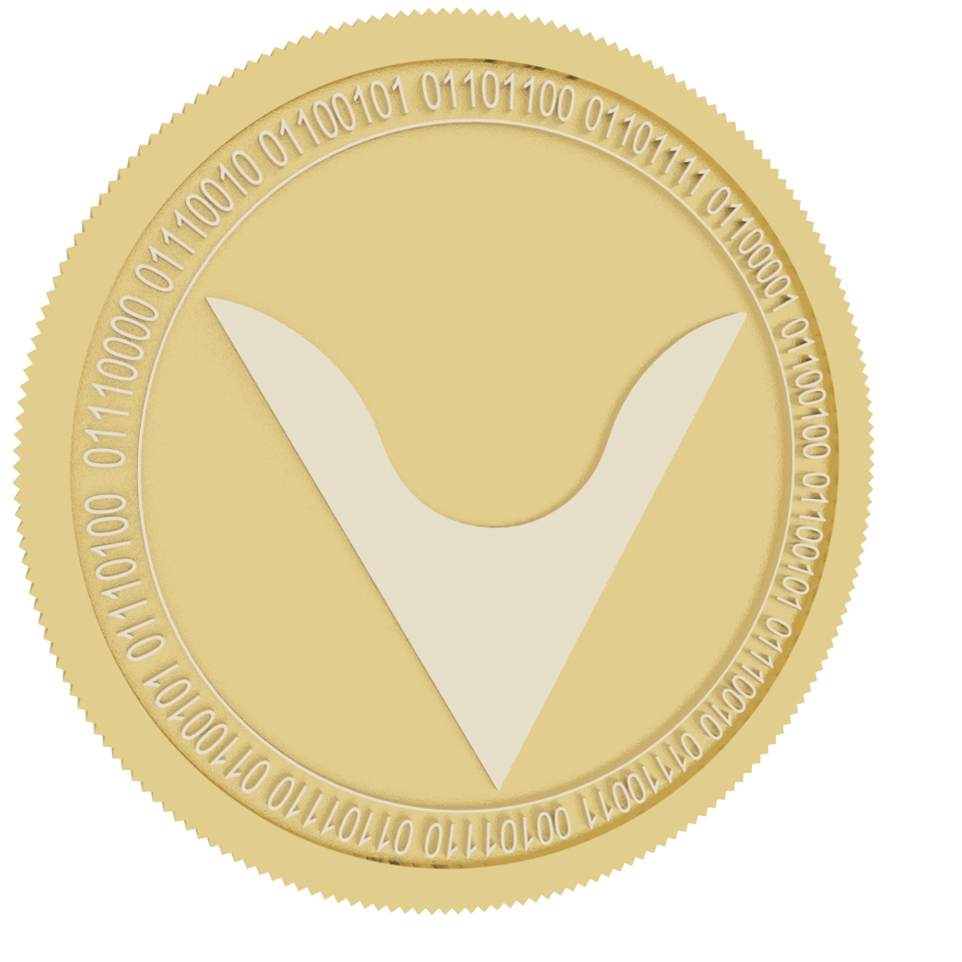 Veil Gold Coin 3D - TurboSquid 1581533