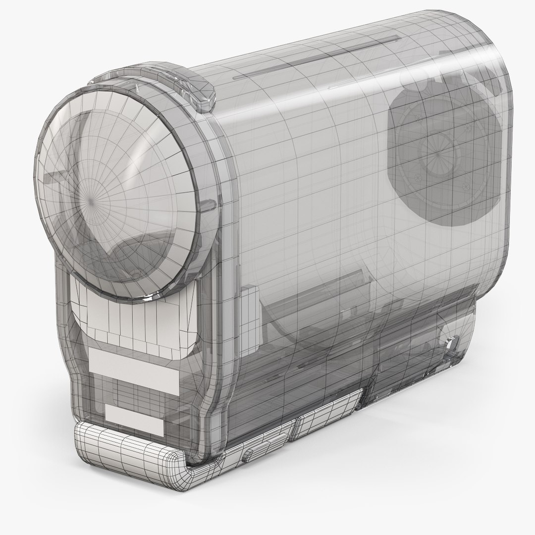 Sony Spk-as2 Case Hdr-as100v 3d Model