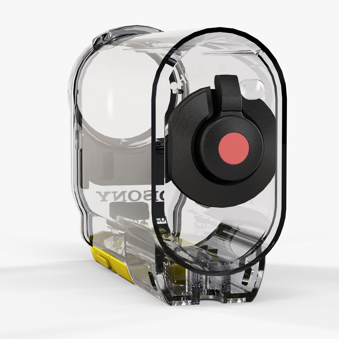 Sony Spk-as2 Case Hdr-as100v 3d Model
