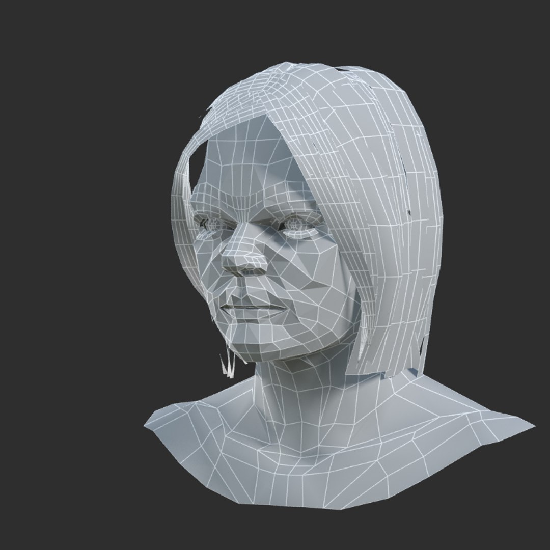 Human Head 3d Model