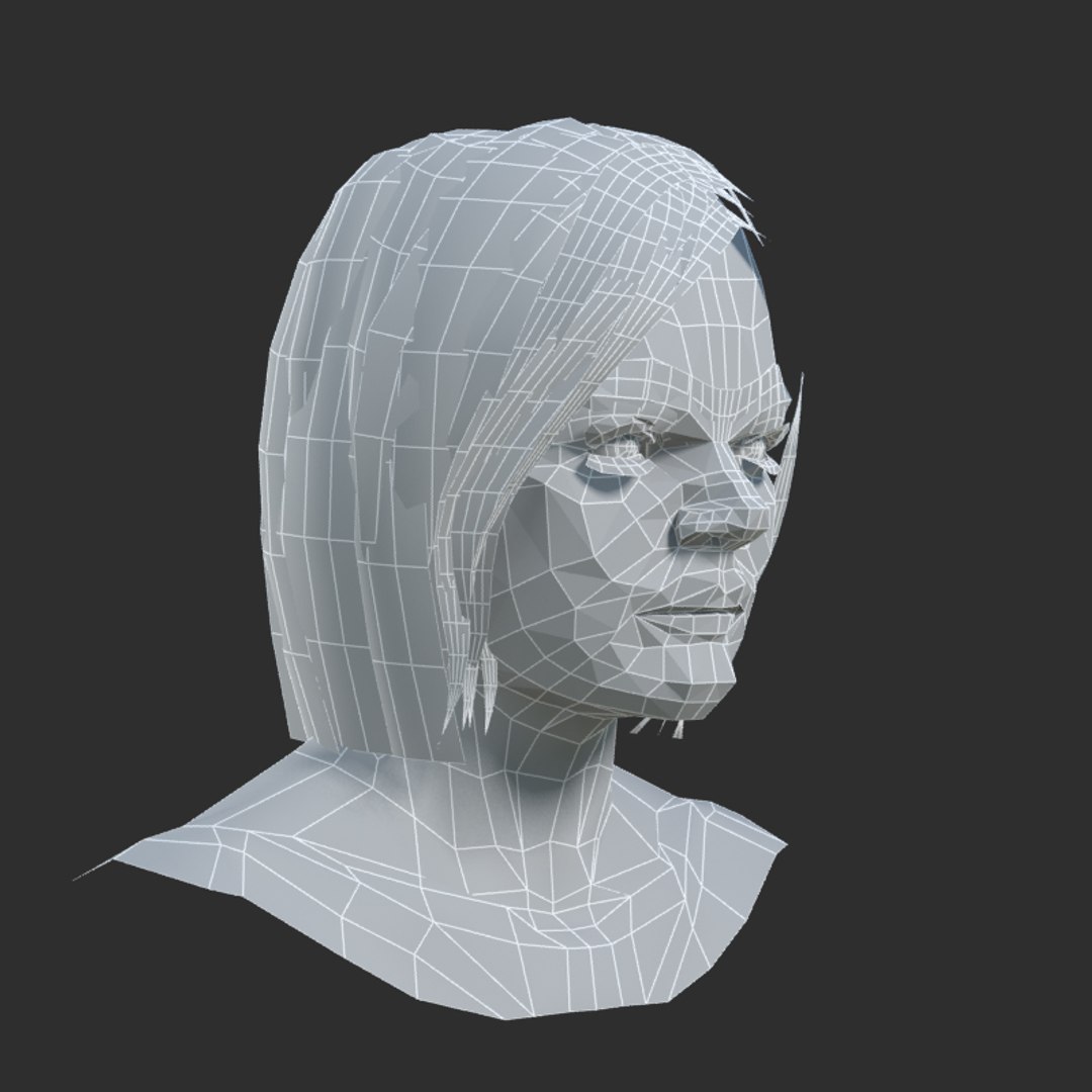 Human Head 3d Model