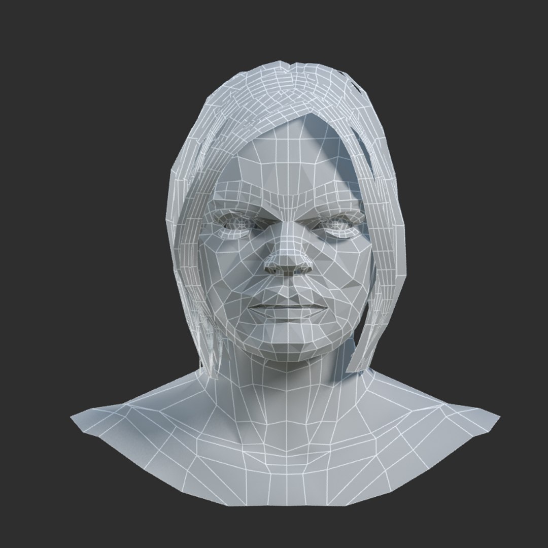Human Head 3d Model