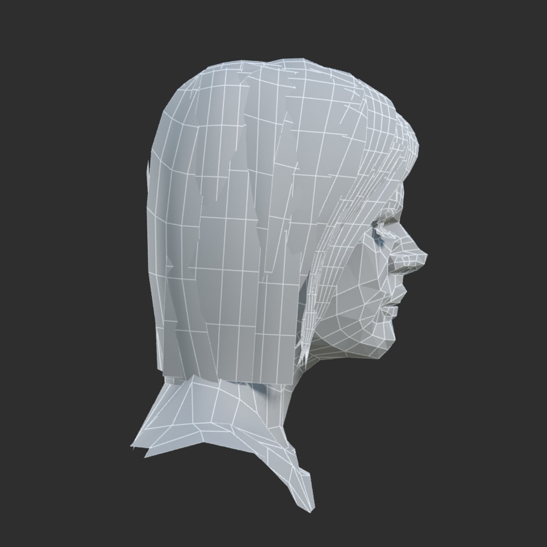 Human Head 3d Model