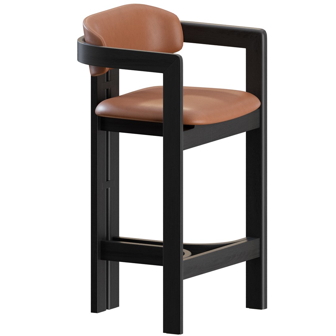 0419 Stool And Counter By Gallotti And Radice 3D Model - TurboSquid 2267108