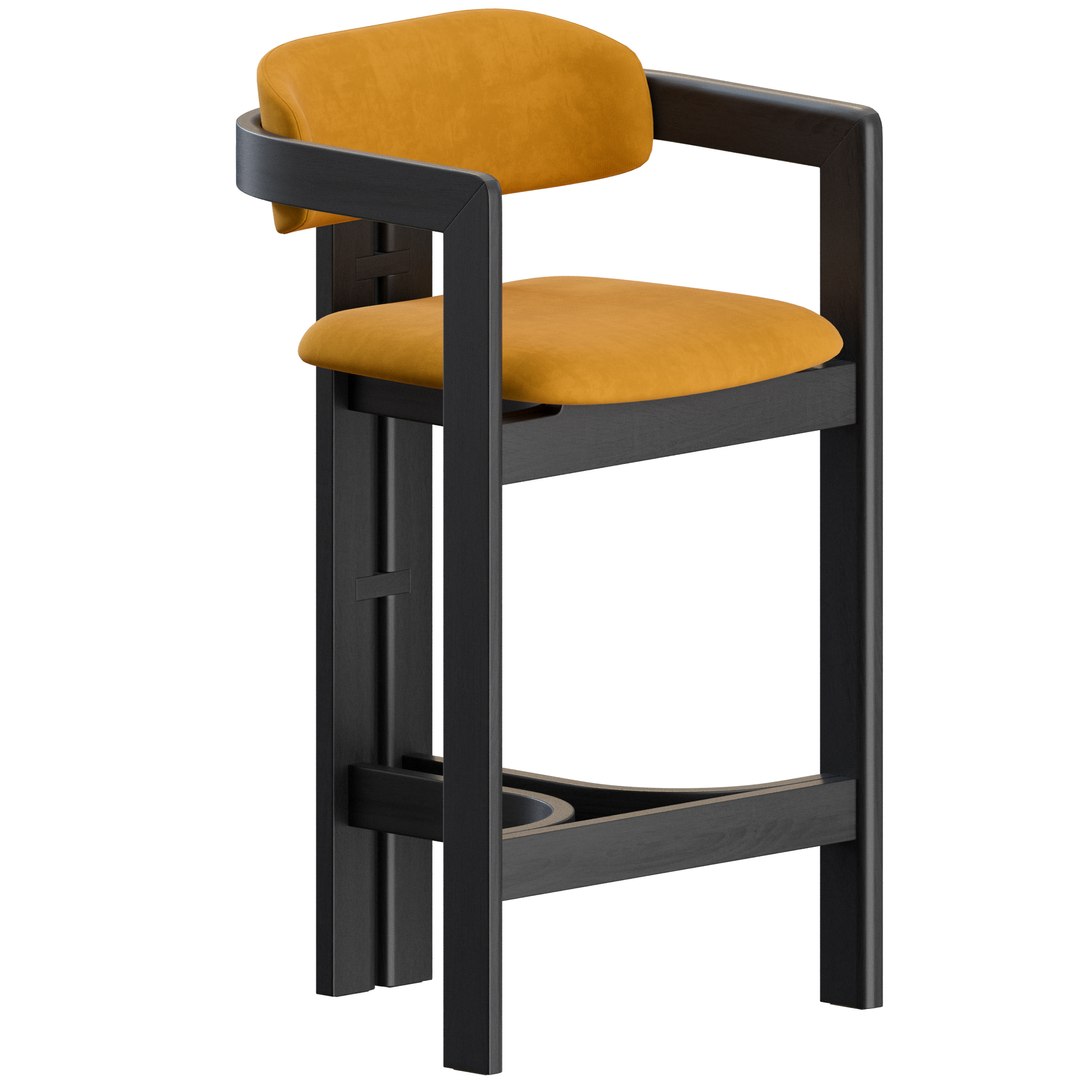 0419 Stool And Counter By Gallotti And Radice 3D Model - TurboSquid 2267108