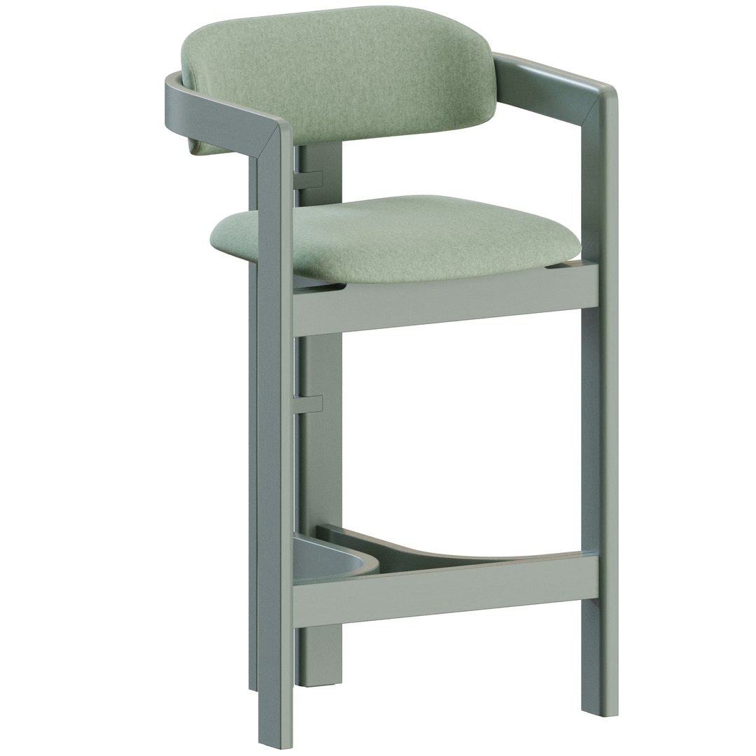 0419 Stool And Counter By Gallotti And Radice 3D Model - TurboSquid 2267108