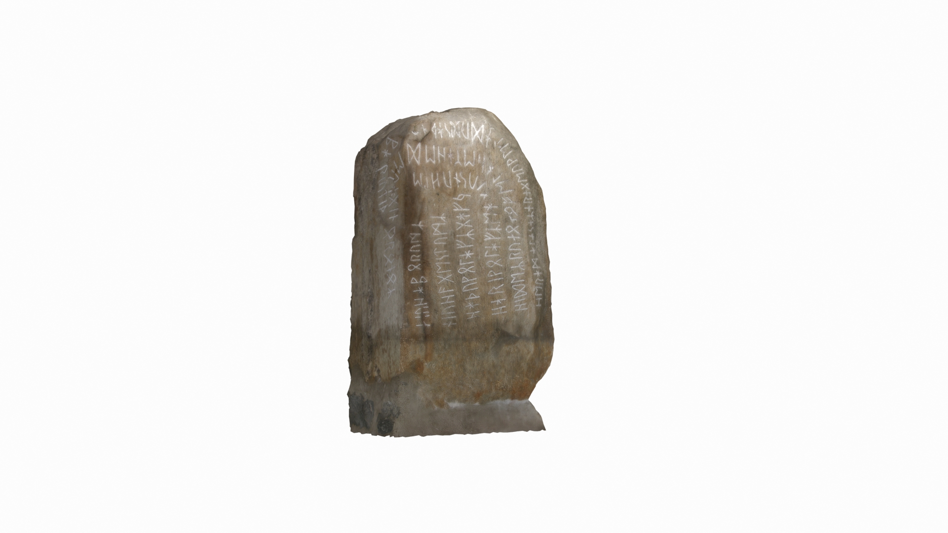 3D Runic Stone model - TurboSquid 1974082