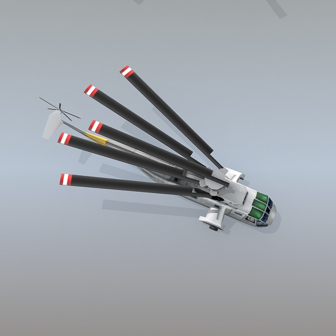 sikorsky sh-3 sea king 3d 3ds