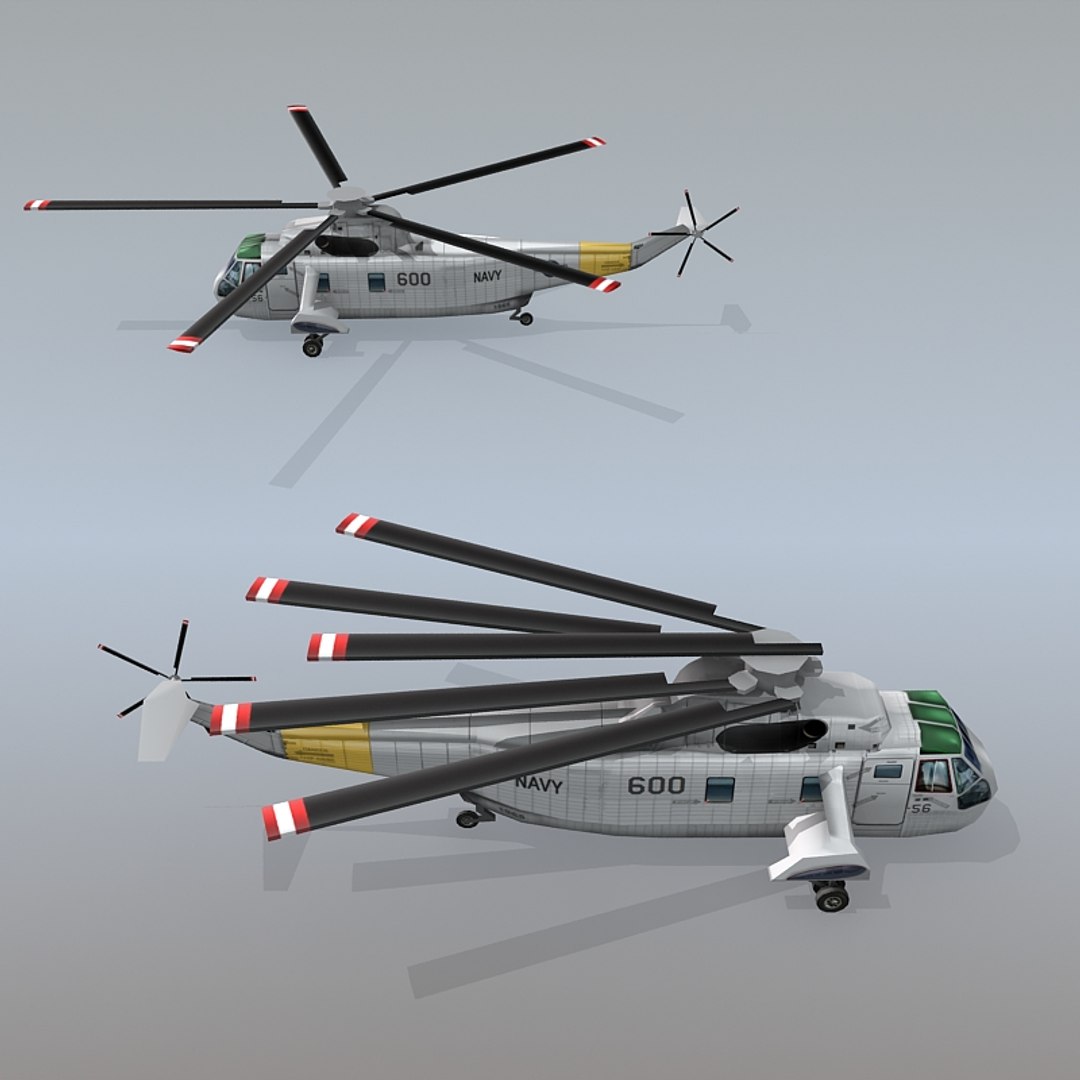 sikorsky sh-3 sea king 3d 3ds