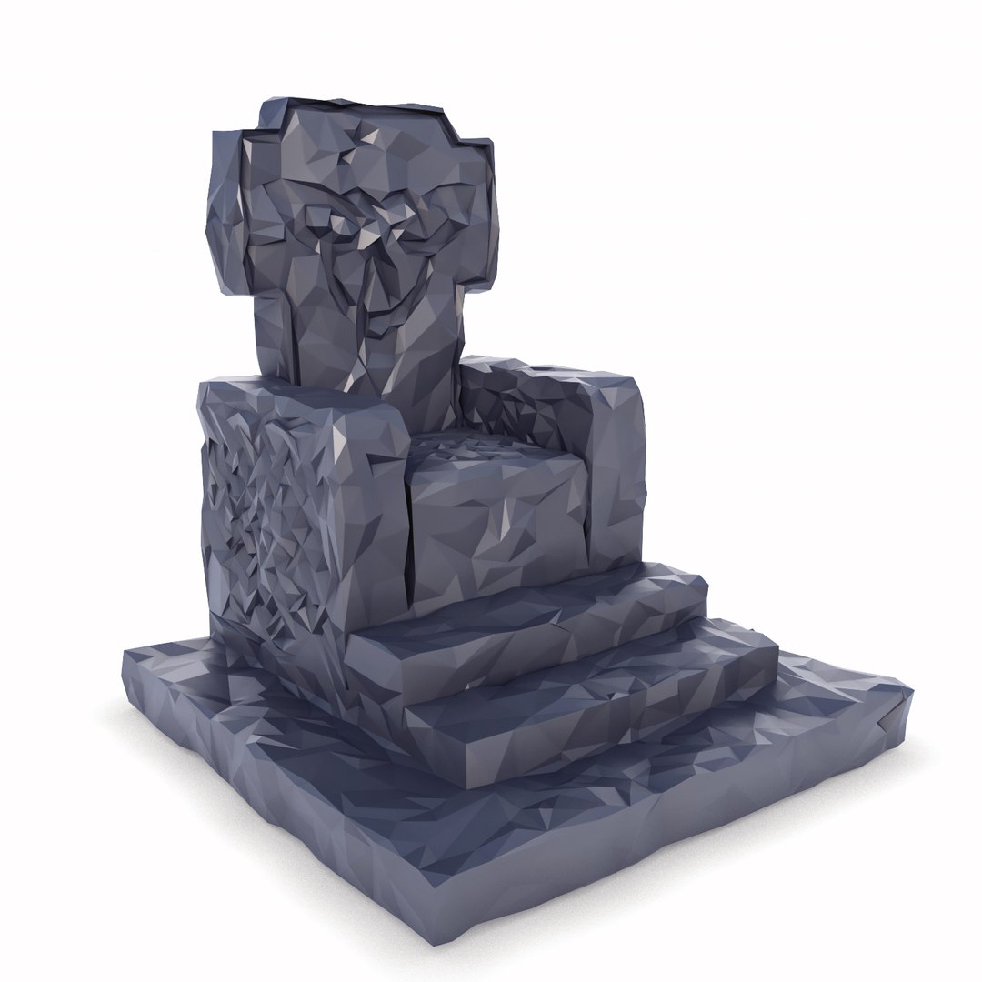 Throne 3D Model - TurboSquid 1263786