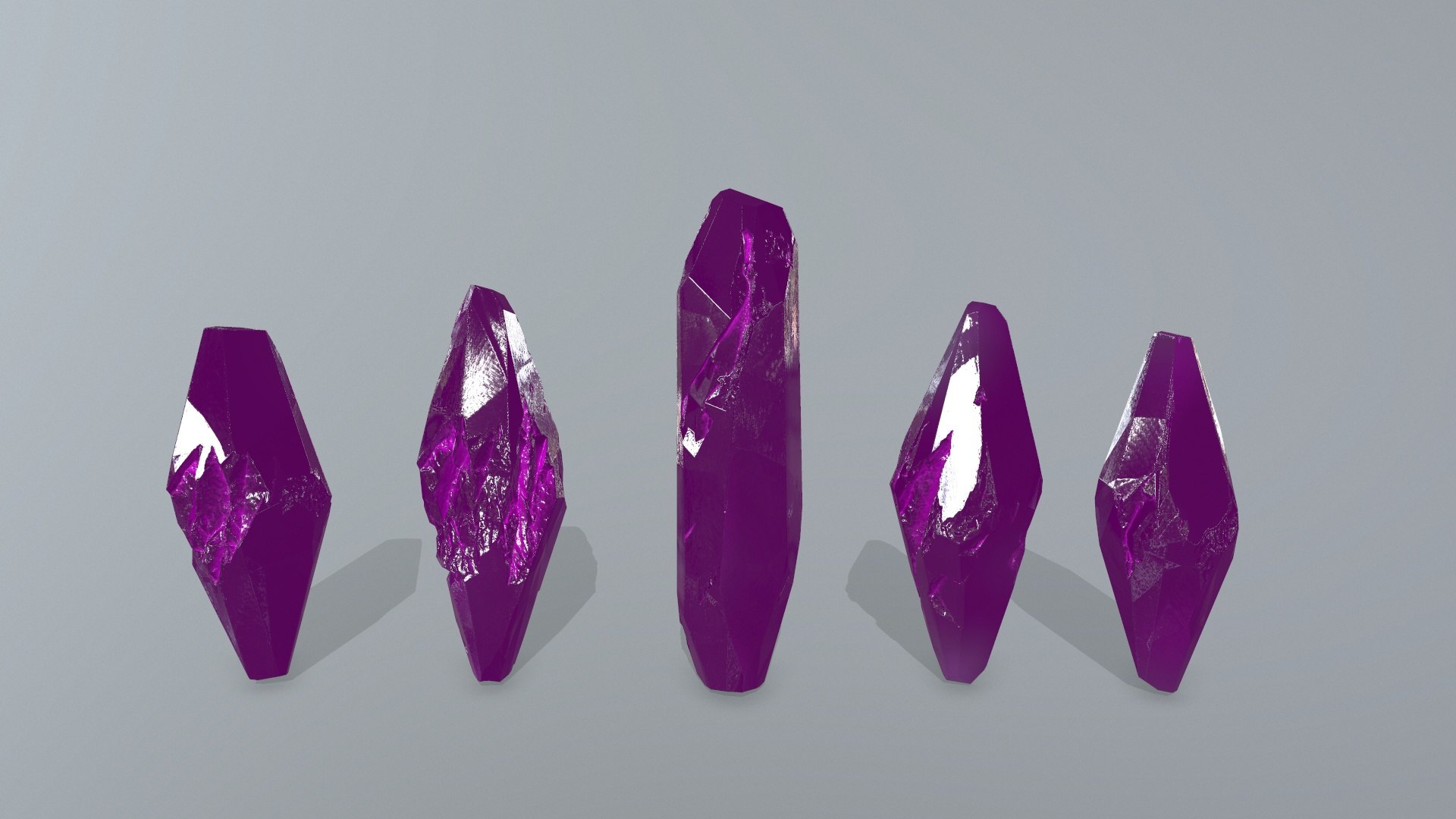 3D Crystal Set Model - TurboSquid 2275738
