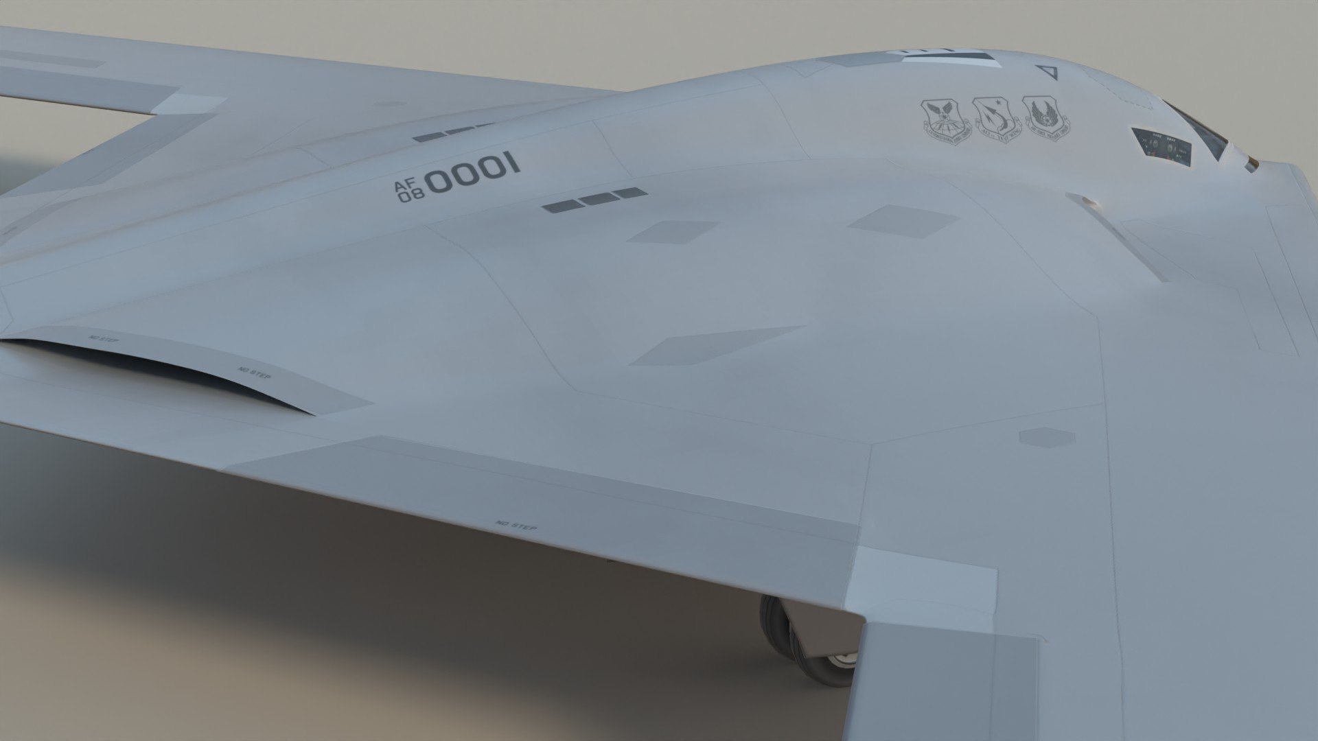 3D Northrop Grumman B-21 Raider SC Model - TurboSquid 2243019