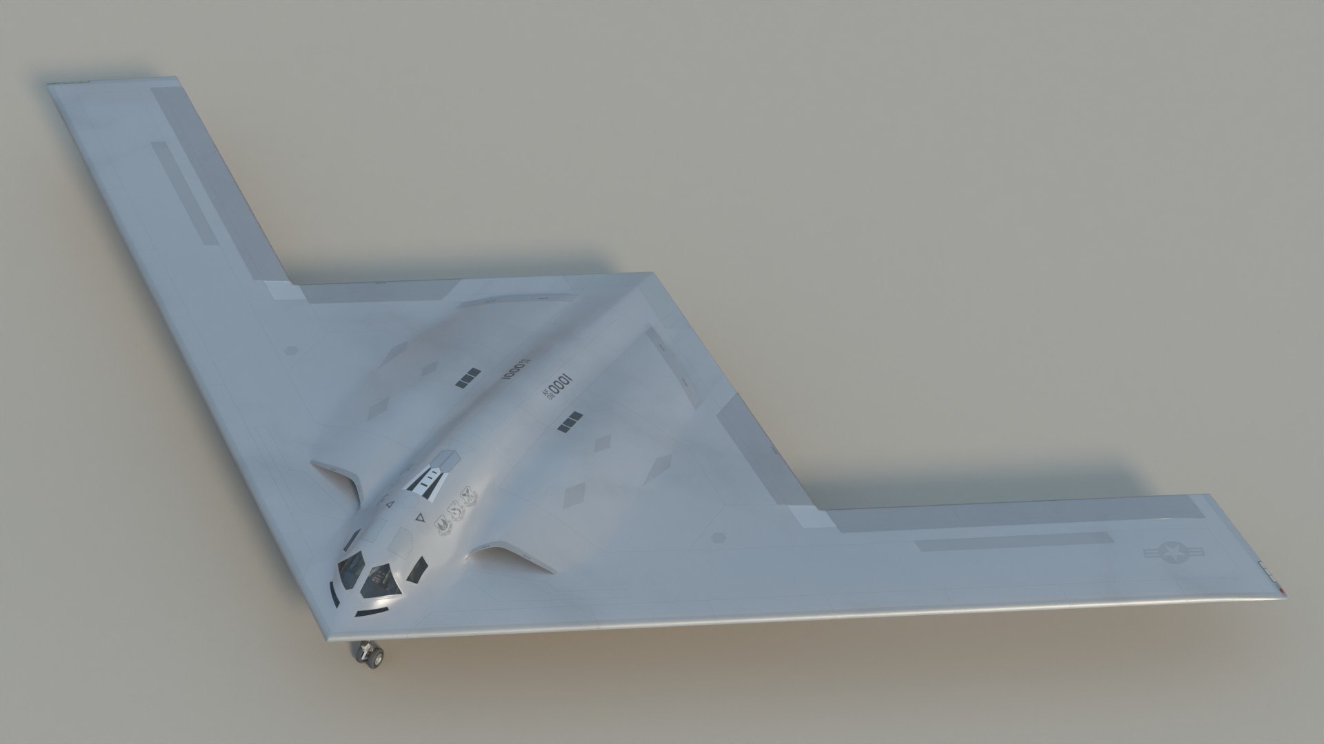 3D Northrop Grumman B-21 Raider SC Model - TurboSquid 2243019