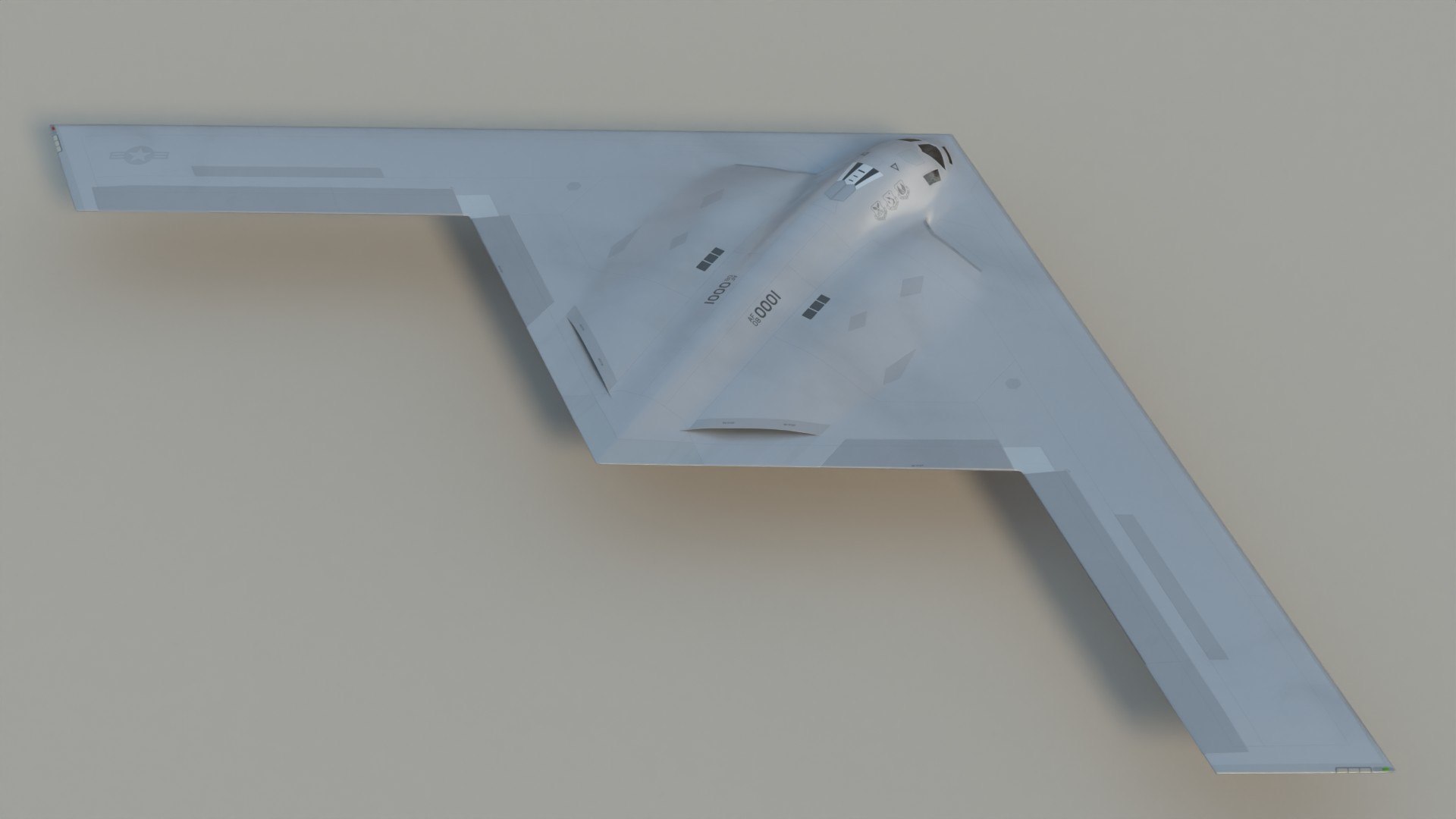 3D Northrop Grumman B-21 Raider SC Model - TurboSquid 2243019