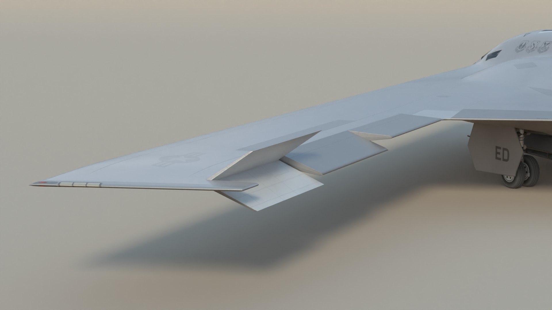 3D Northrop Grumman B-21 Raider SC Model - TurboSquid 2243019