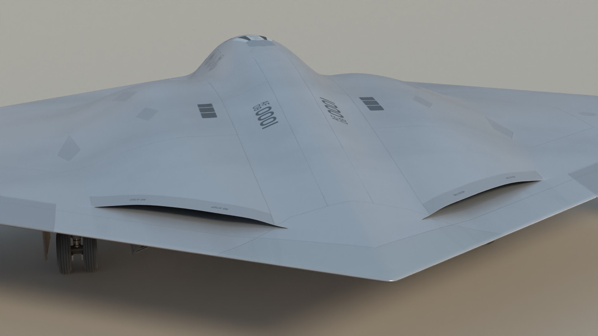 3D Northrop Grumman B-21 Raider SC Model - TurboSquid 2243019