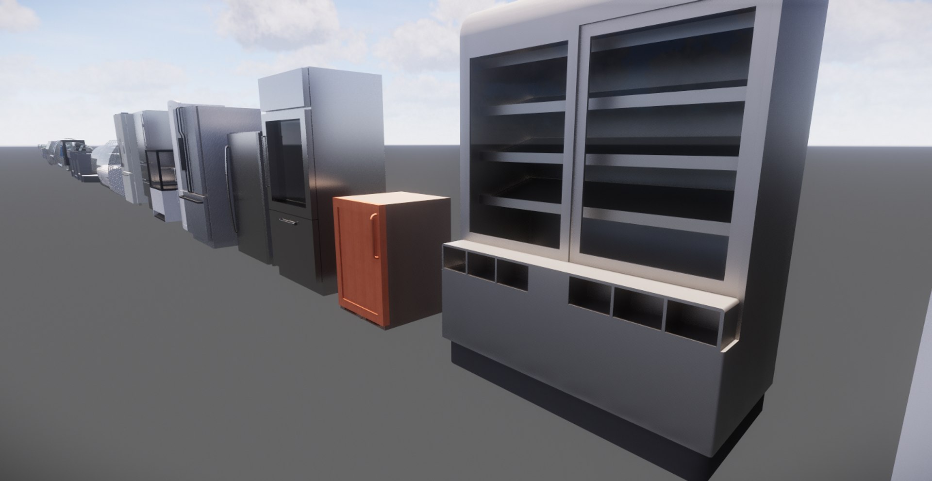 3D Revit 2015 28 Refrigerators Model - TurboSquid 1290416
