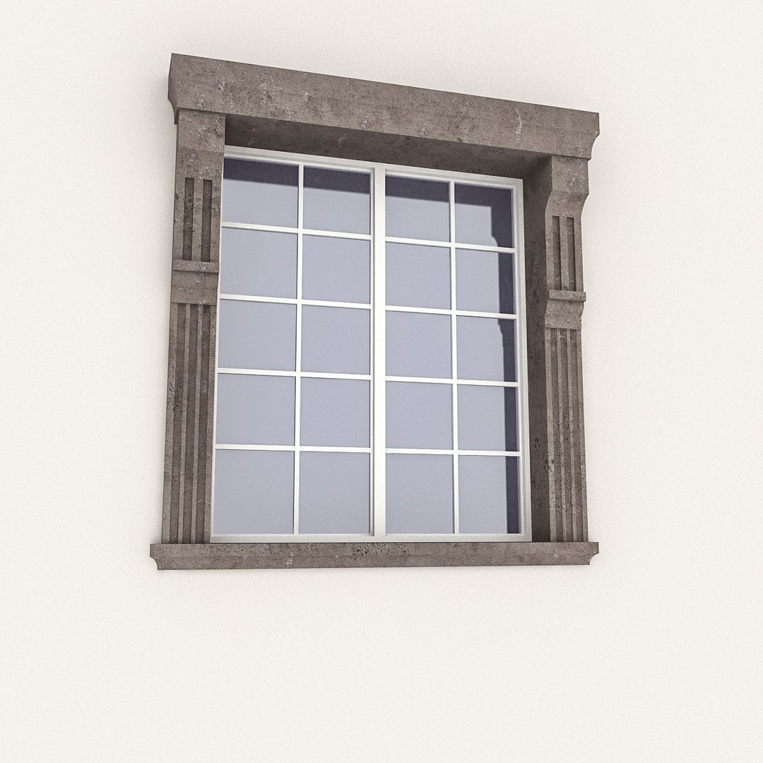 Window Frame Model - TurboSquid 1446270