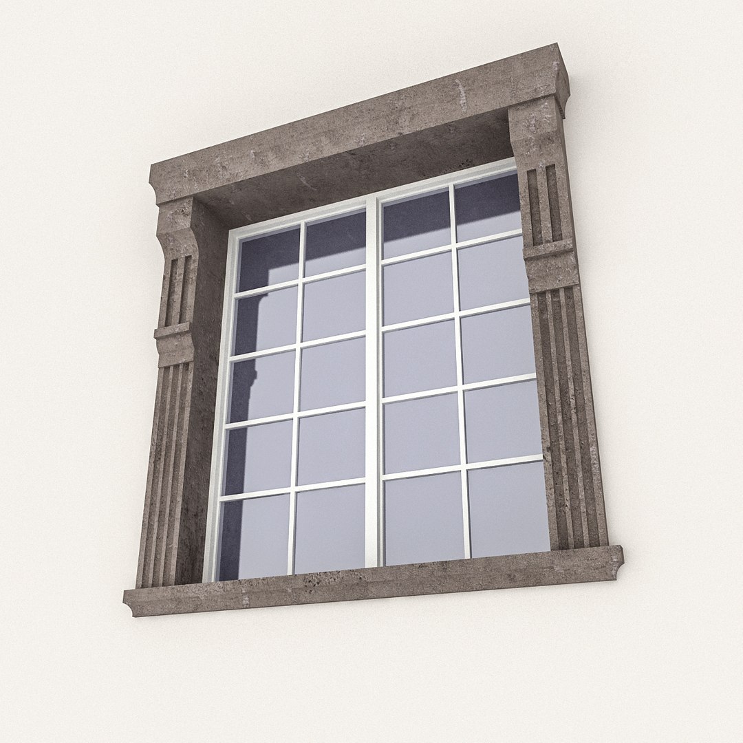 Window Frame Model - TurboSquid 1446270