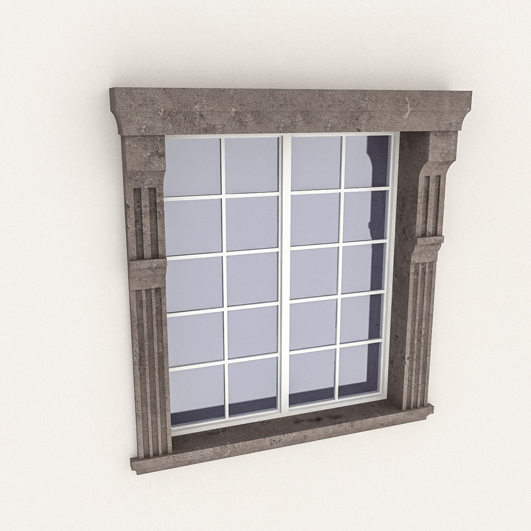 Window Frame Model - TurboSquid 1446270