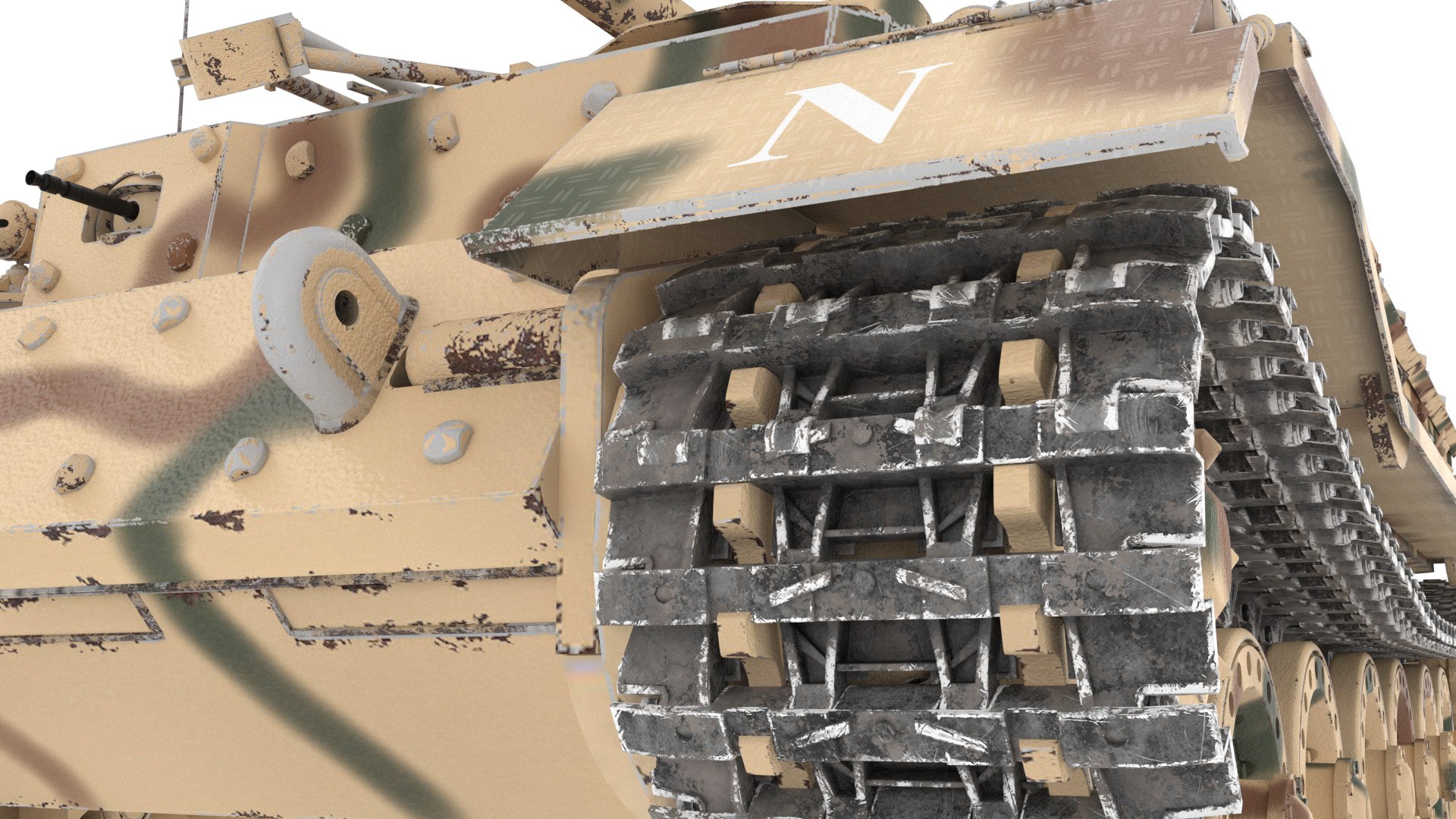 Ferdinand Tank 3d Max