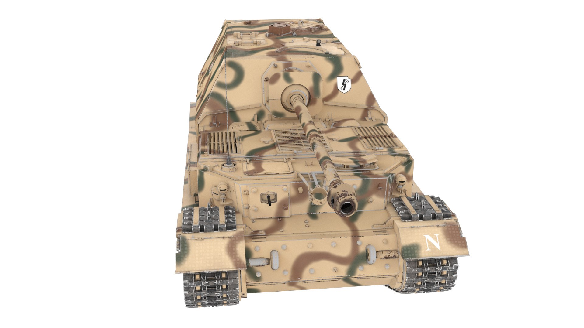 Ferdinand Tank 3d Max