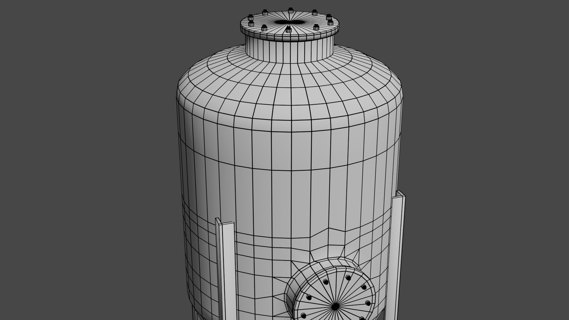 Oil Tank Model - TurboSquid 1674824