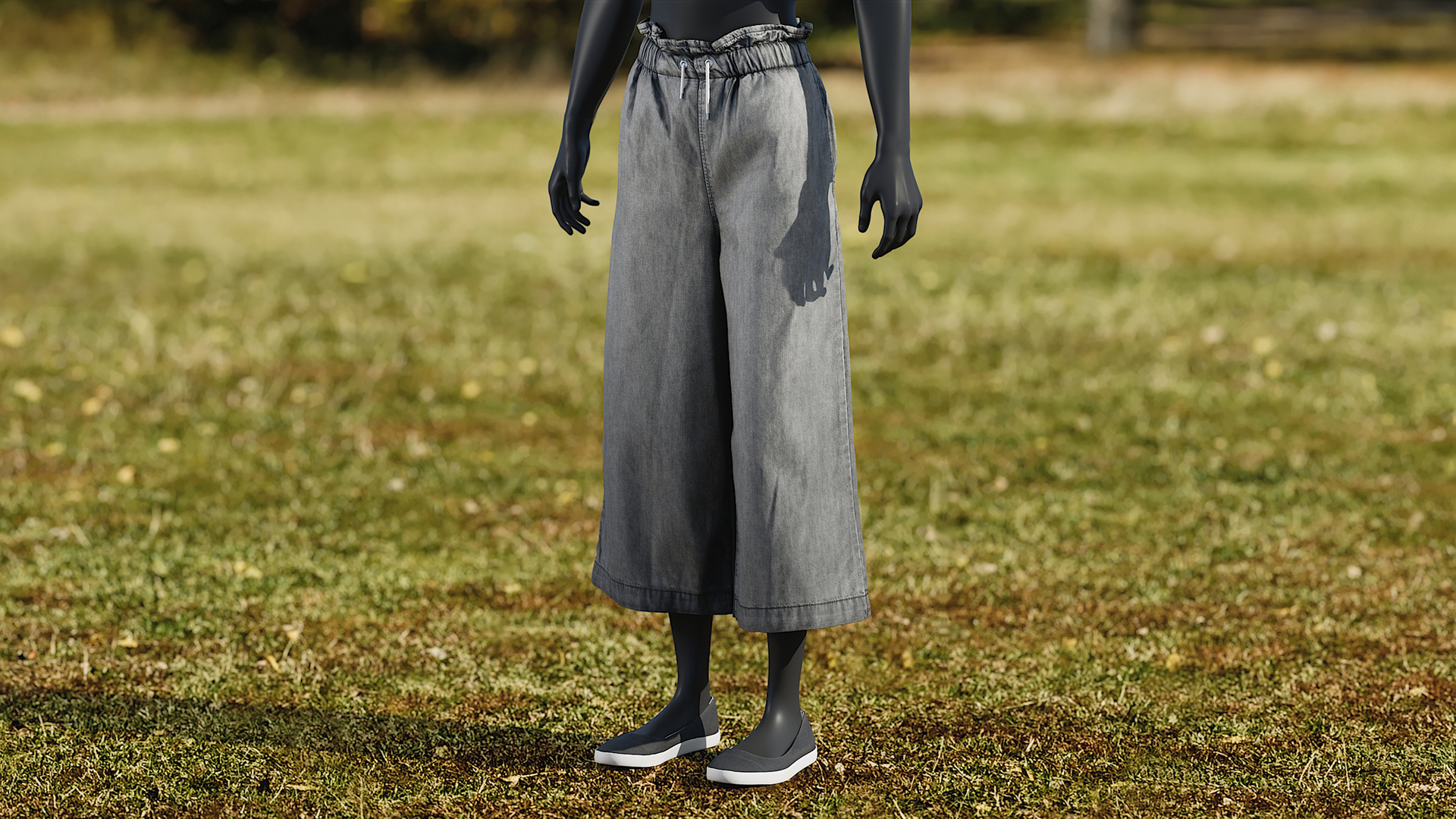 女裤配鞋123D模型 - TurboSquid 1596627