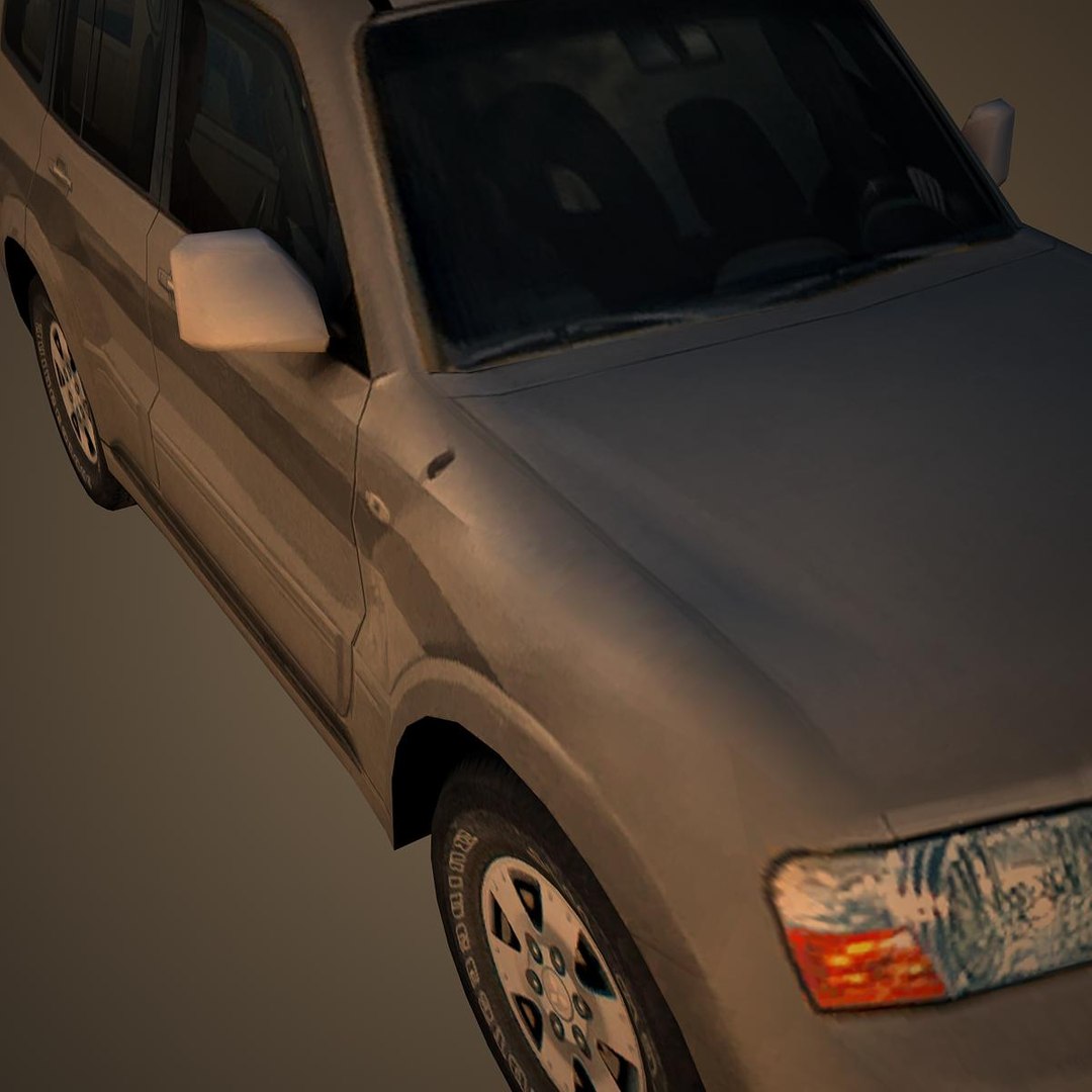 3D Model Mitsubishi Pajero Basic - TurboSquid 1164159