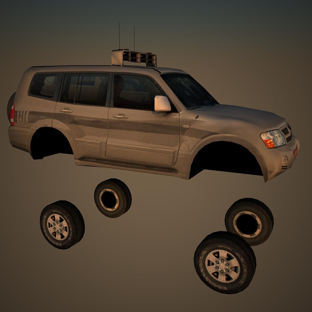 3D Model Mitsubishi Pajero Basic - TurboSquid 1164159